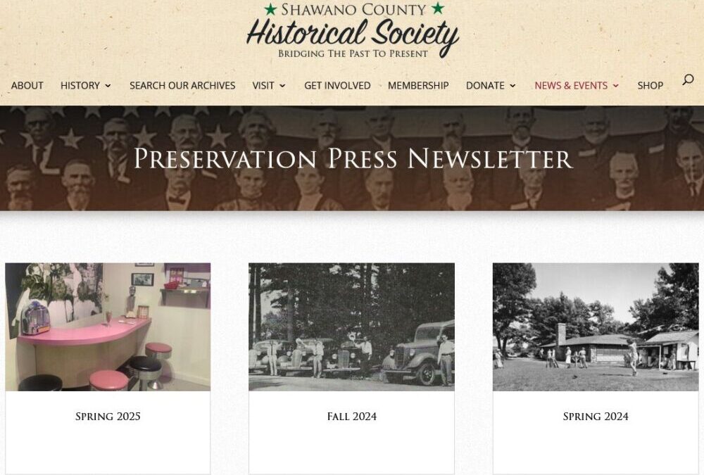- Shawano County Historical Society